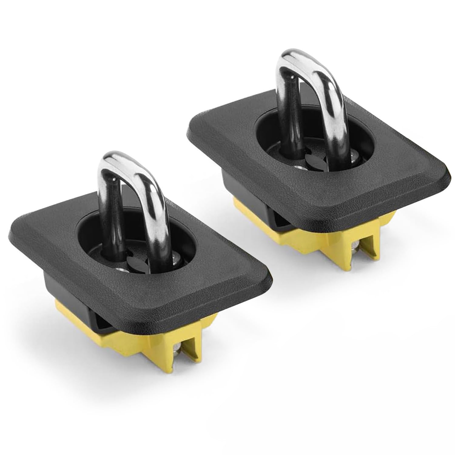 Snapklik Retractable D Ring Truck Bed Tie Down Anchors Compatible