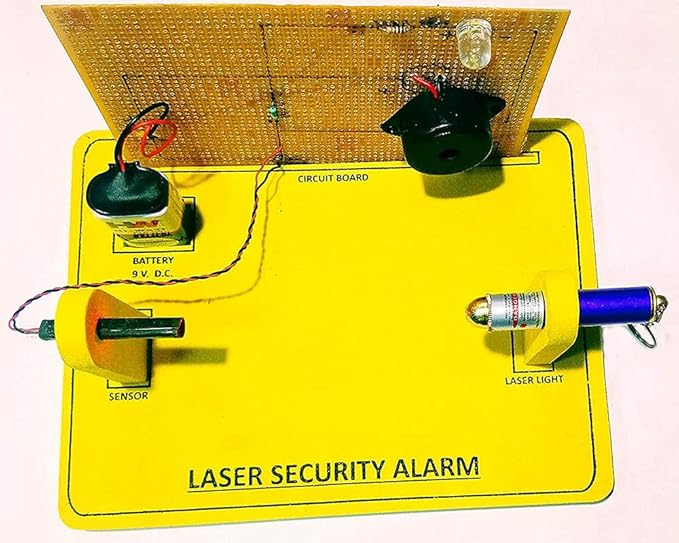 Laser Security Alarm for Science Projects : Amazon.in: Home Improvement