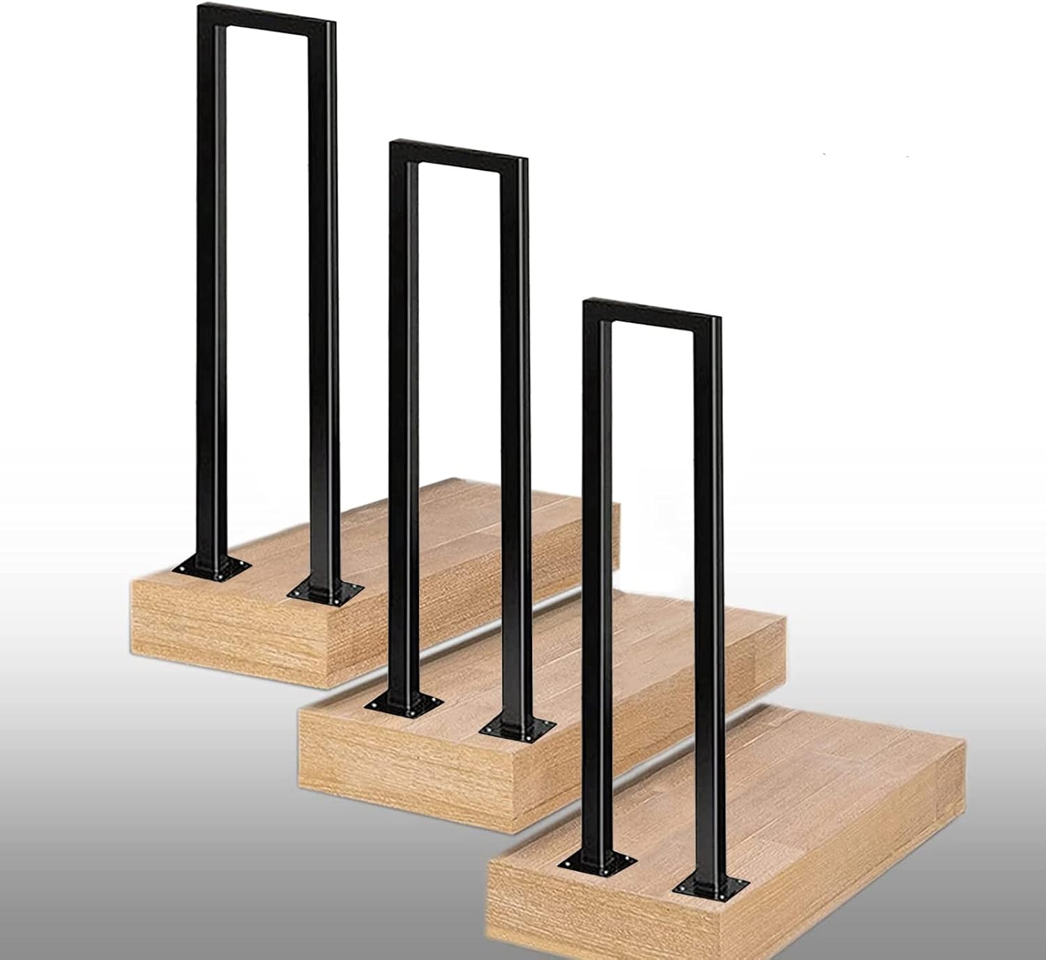 Amazon.com: SXBHDM Handrails for Outdoor Steps, Transitional Wrought ...