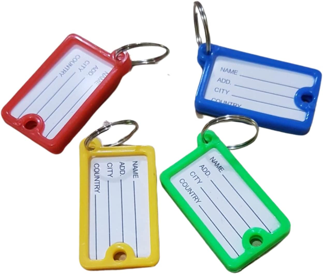 Plastic Key Ring Colors Kit - 48 Pieces : Buy Online at Best Price in ...