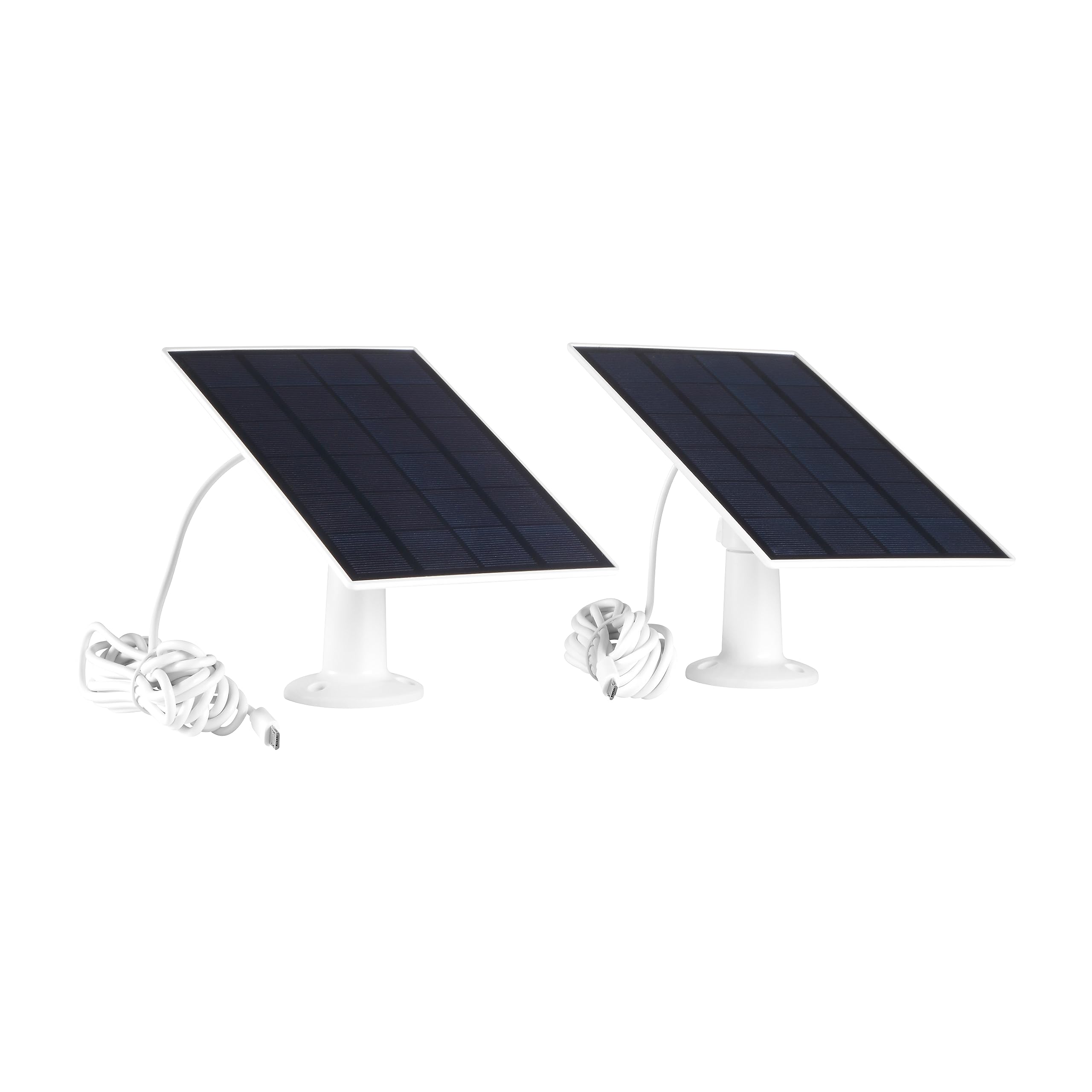 Amazon.com : SHENKUAI 6W 5V Solar Panel for Security Camera, 360 ...