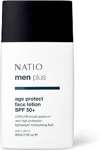 Natio Australia Men Plus Age Protect Face Lotion SPF 50+ 60ml ...