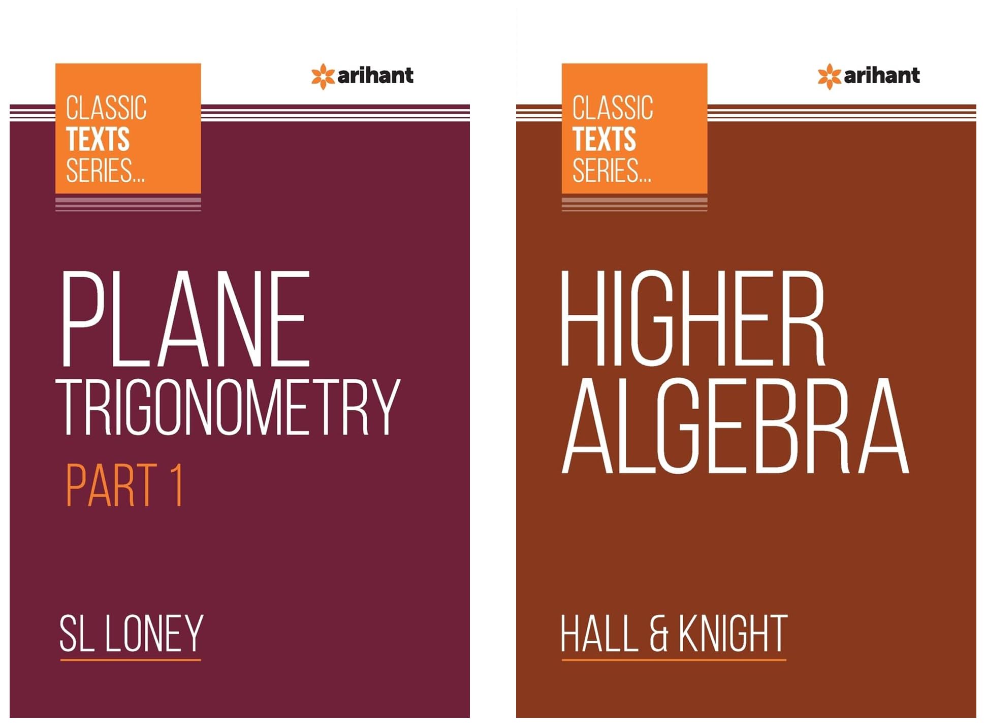 Buy HIGHER ALGEBRA & PLANE TRIGONOMETRY Part-1 Book Online at Low ...