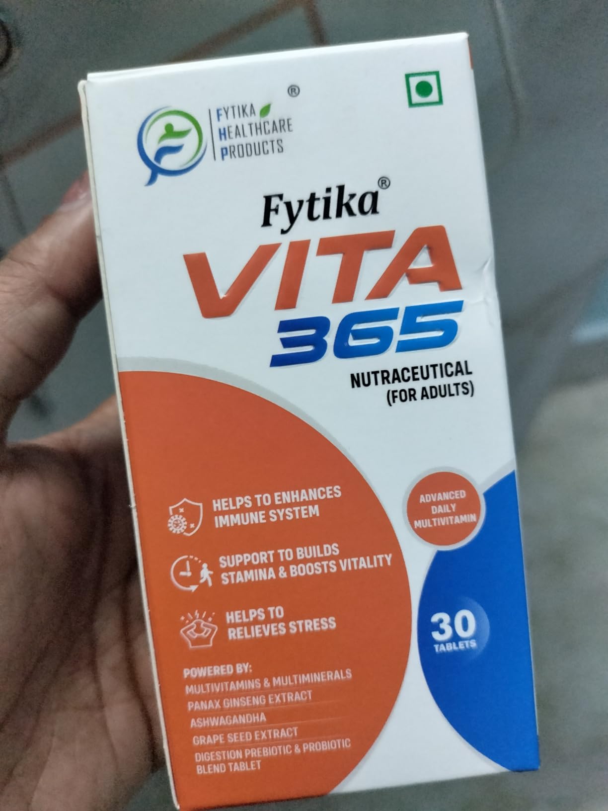 FYTIKA HEALTHCARE PRODUCTS Vita 365, Multivitamin Tablet With ...