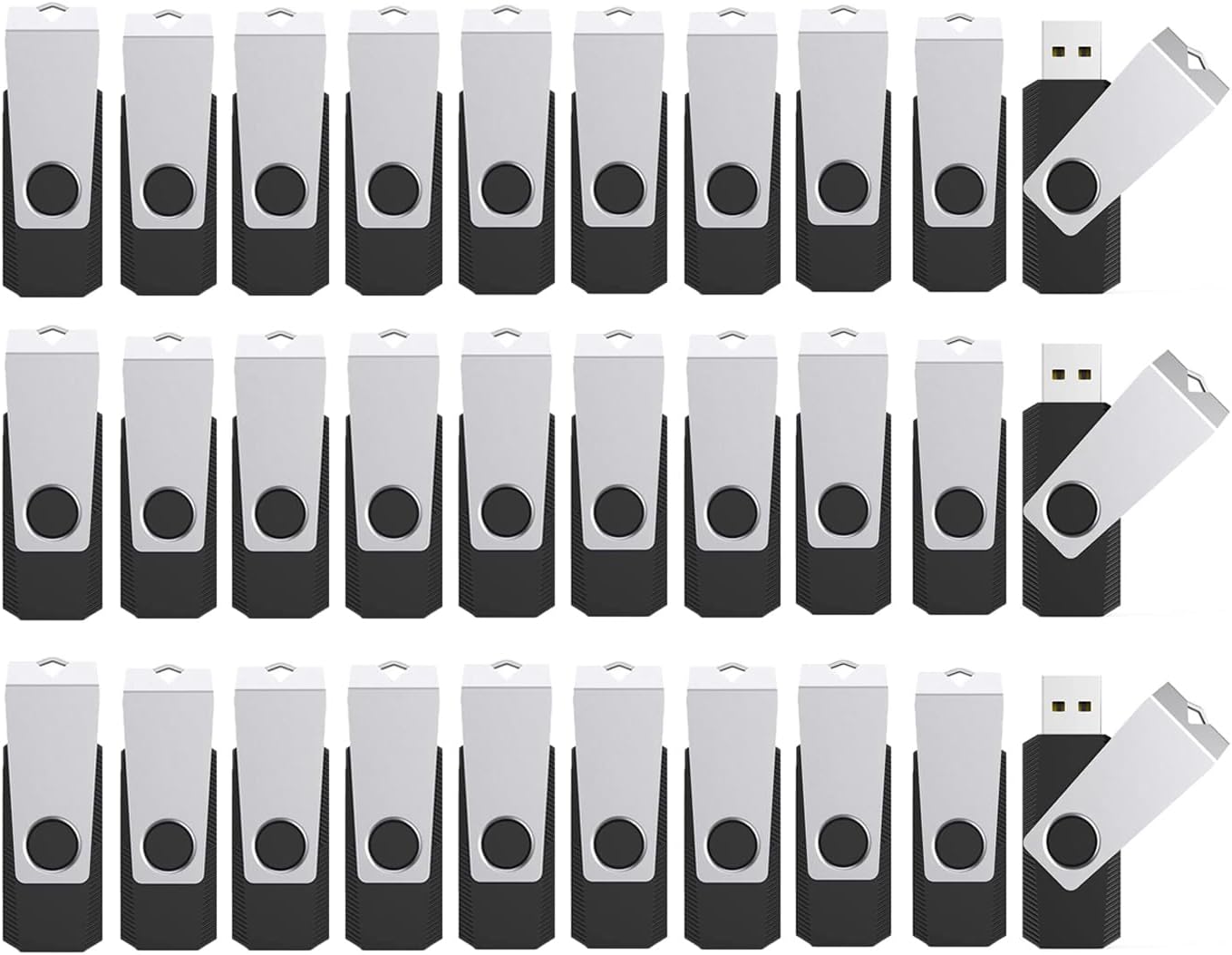 Amazon.com: Aoriher 50 Pack USB 2.0 Flash Drives Bulk, Portable USB ...