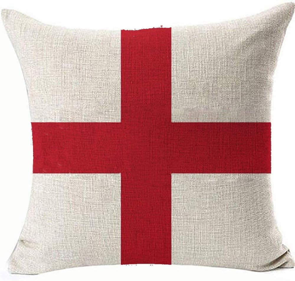 FaceYee Throw Pillowcase Flag of England Pillow Covers Cushion Covers ...