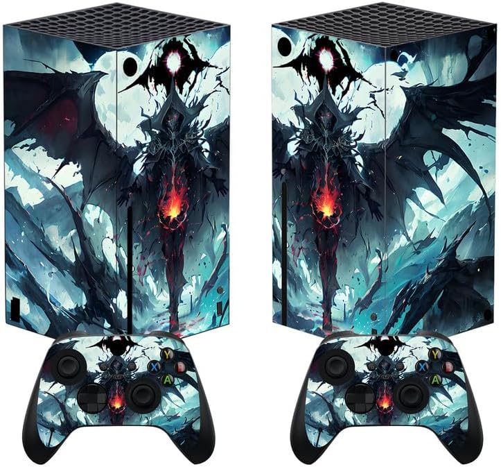 Amazon.com: PlayVital Field of Devil Custom Vinyl Skins for Xbox Core ...