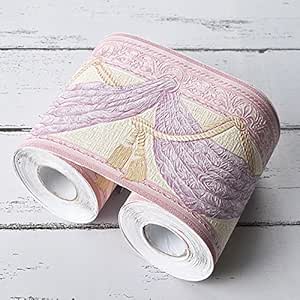 Amazon.com: Ghaif 3Dpvc waterproof wallpaper wall mount Stringcourse ...