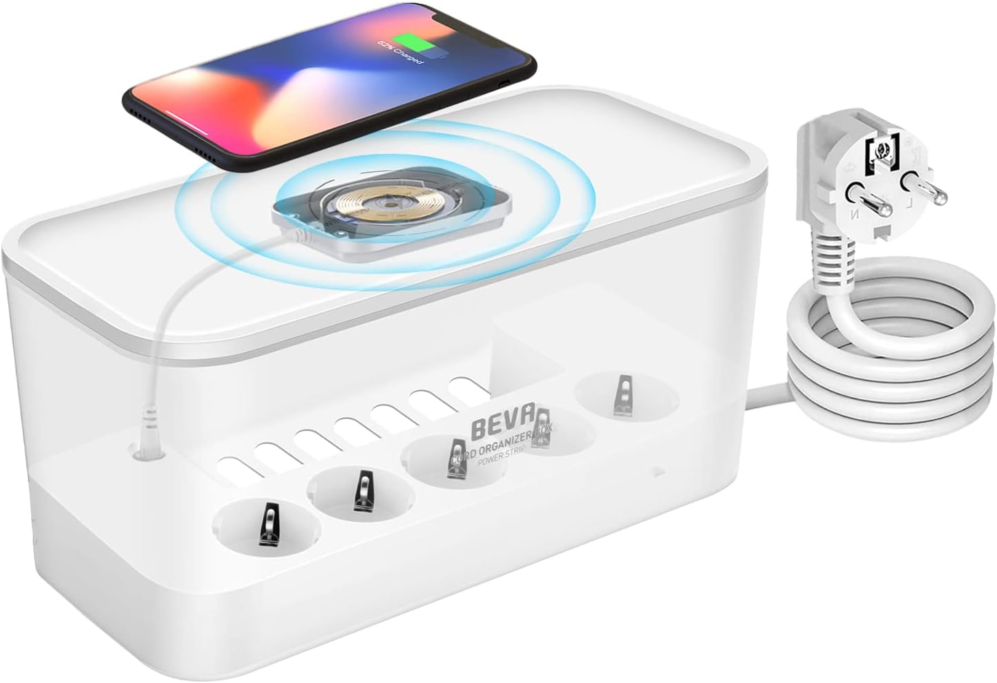 REV - NoLook Kabelbox für praktisches Kabelmanagement - Steckdosenbox ...