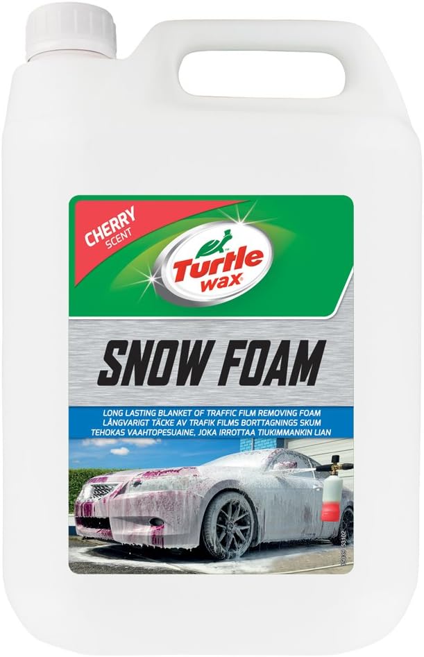 Turtle Wax 53111 Snow Foam Thick Car Shampoo & Wash 5L : Amazon.co.uk ...