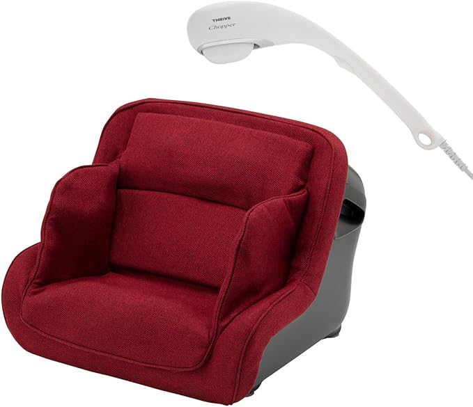 Amazon | スライヴプレミアム スウィッチ＋ハンディマッサージャー MD-8302 THRIVE マッサージ器 マッサージ機 マルチマッサージャー 足 腰 (レッド) | ダイレクトテレ ...