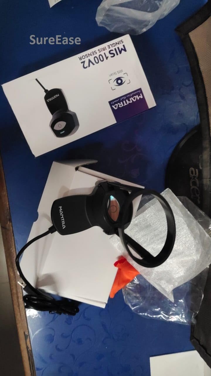 Mantra Single IRIS Device for Aadhaar, CSC, UCL, Jeevan Pramaan, Bank ...