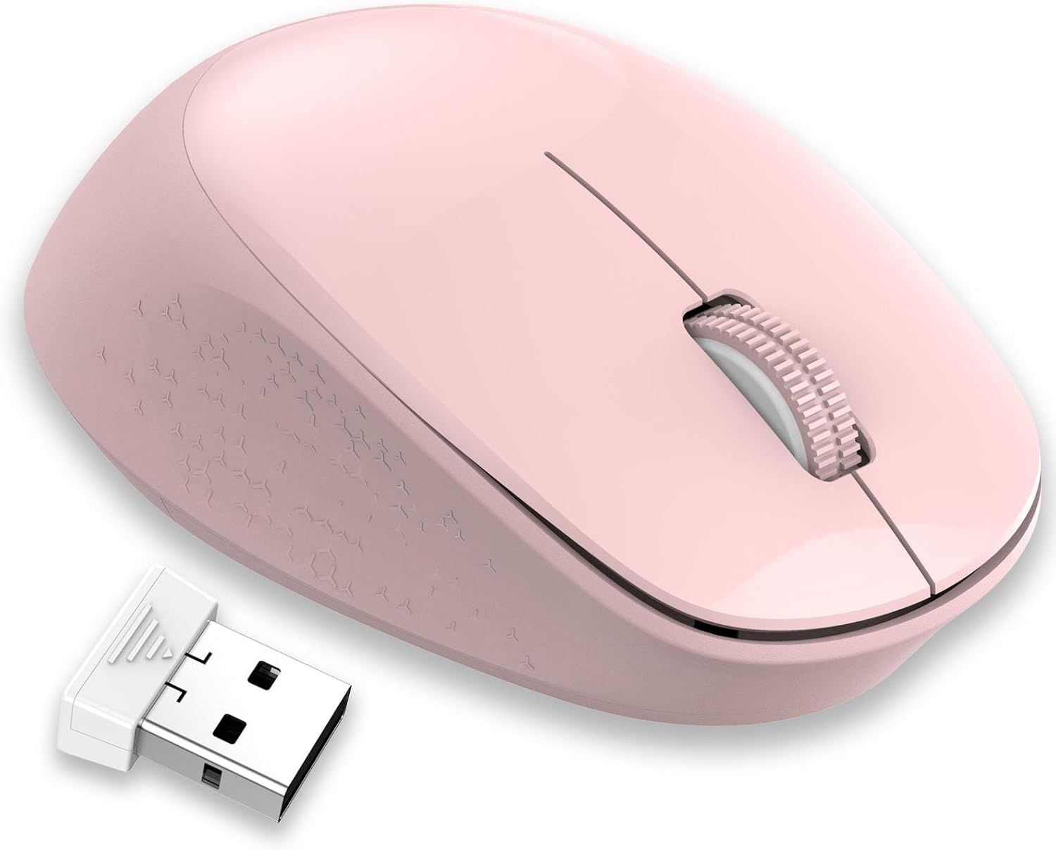 LeadsaiL Wireless Mouse for Laptop 2.4G Silent Cordless USB Mouse Slim ...