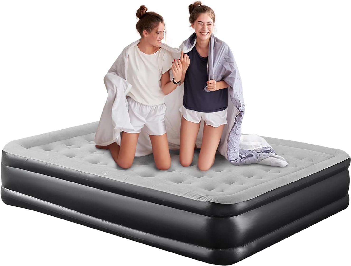 SELECTSHOP Colchón Inflable Queen Size con Bomba Incluida Cama Inflable ...