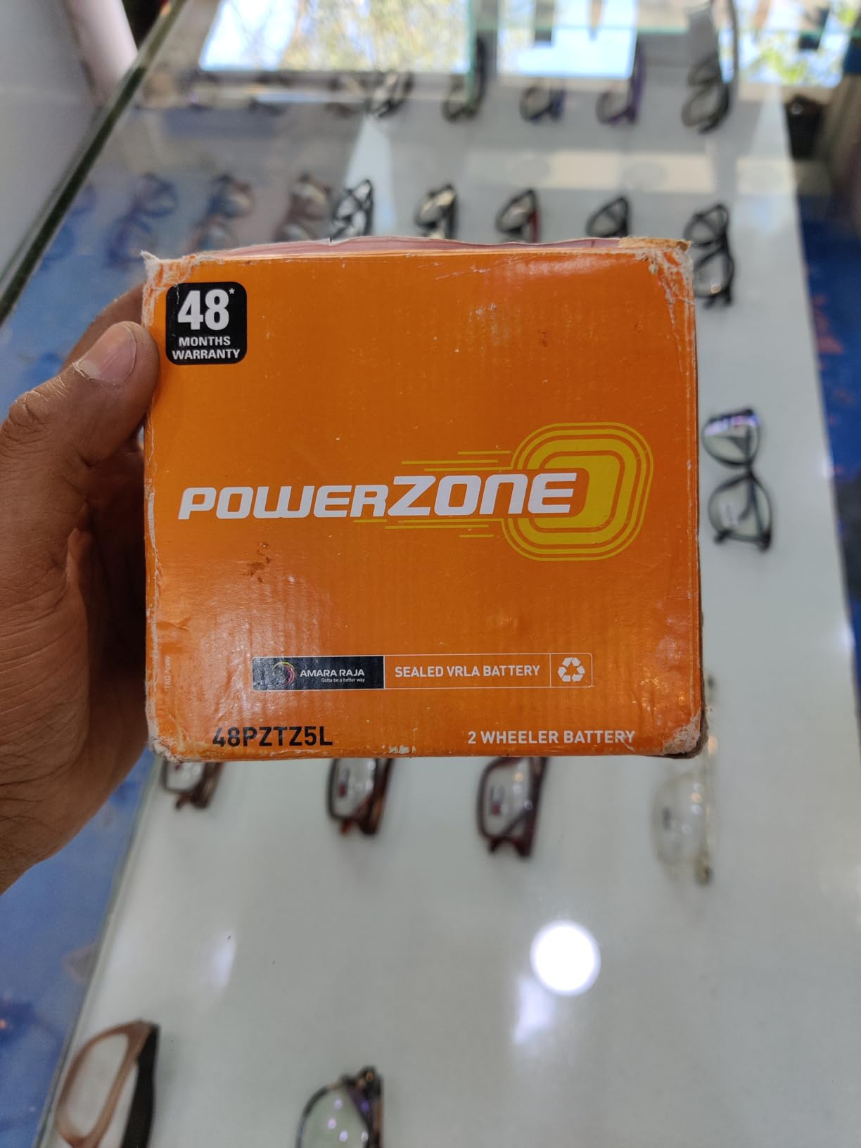 Power Zone 5Lb Two Wheeler Battery, 5 Ah : Amazon.in: Car & Motorbike