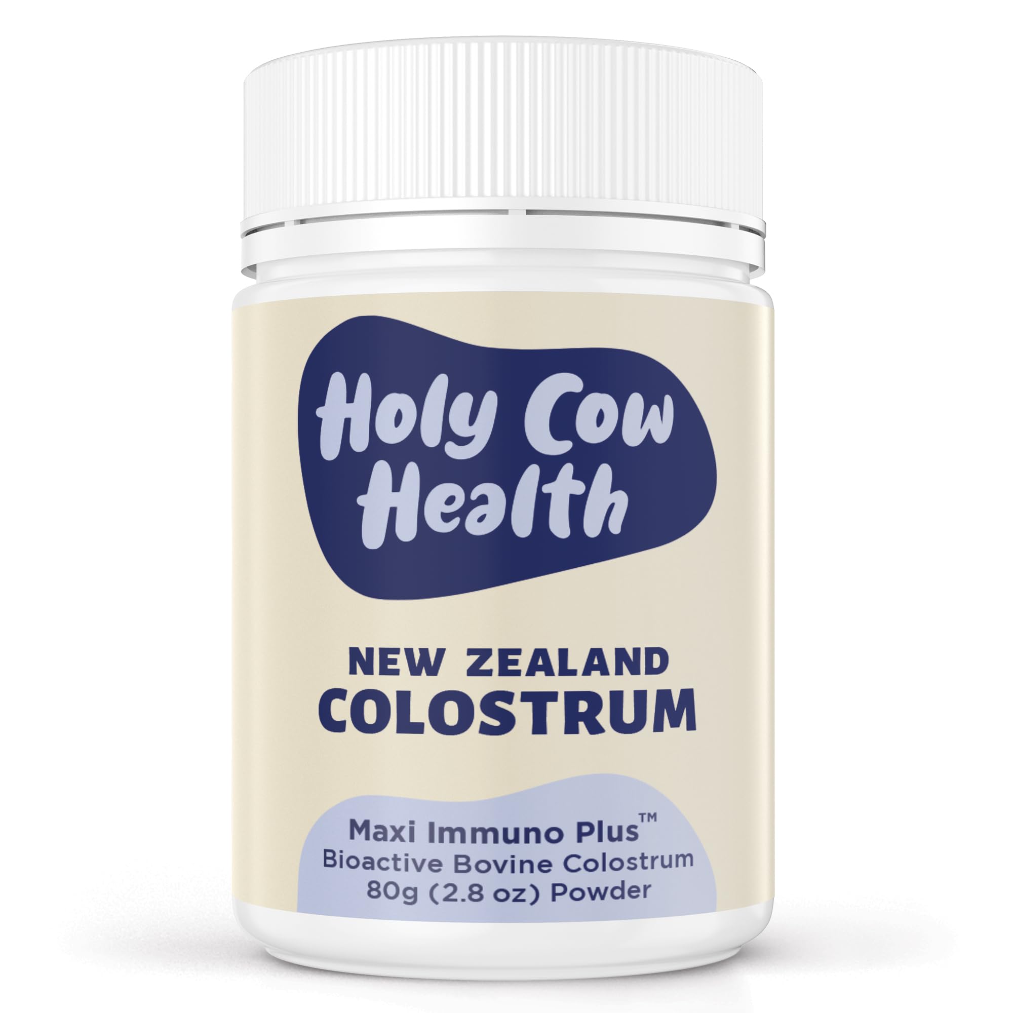 Colostrum Powder by Holy Cow Health - Pure + Undiluted, Ethically ...