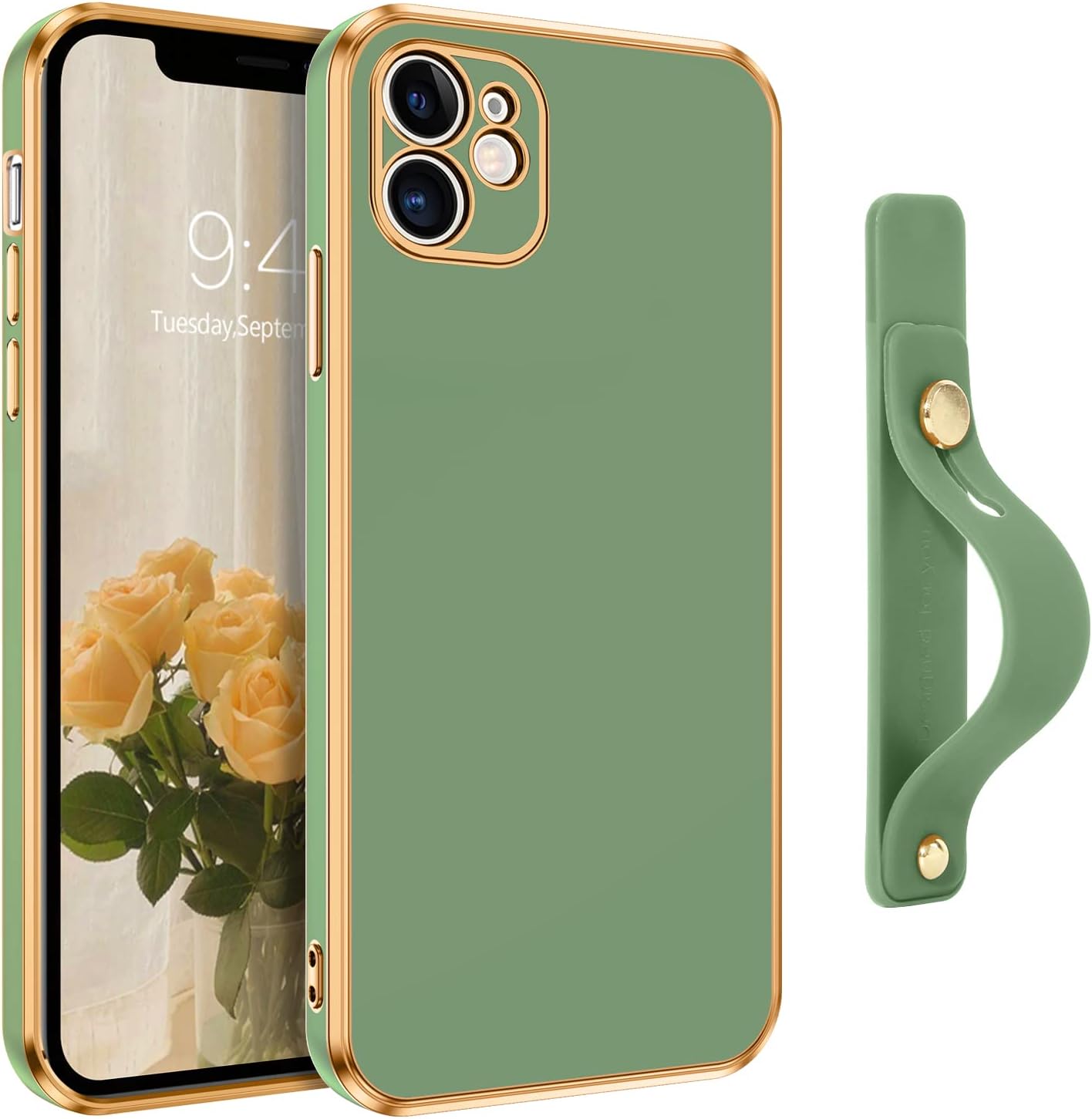 Amazon.com: iPhone 11 Pro Boho Bird Leaf Floral Folk Pattern Nature ...