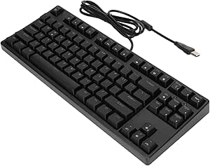 Amazon.com: Wired Mechanical Keyboard Brown Switch F87 Mechanical ...