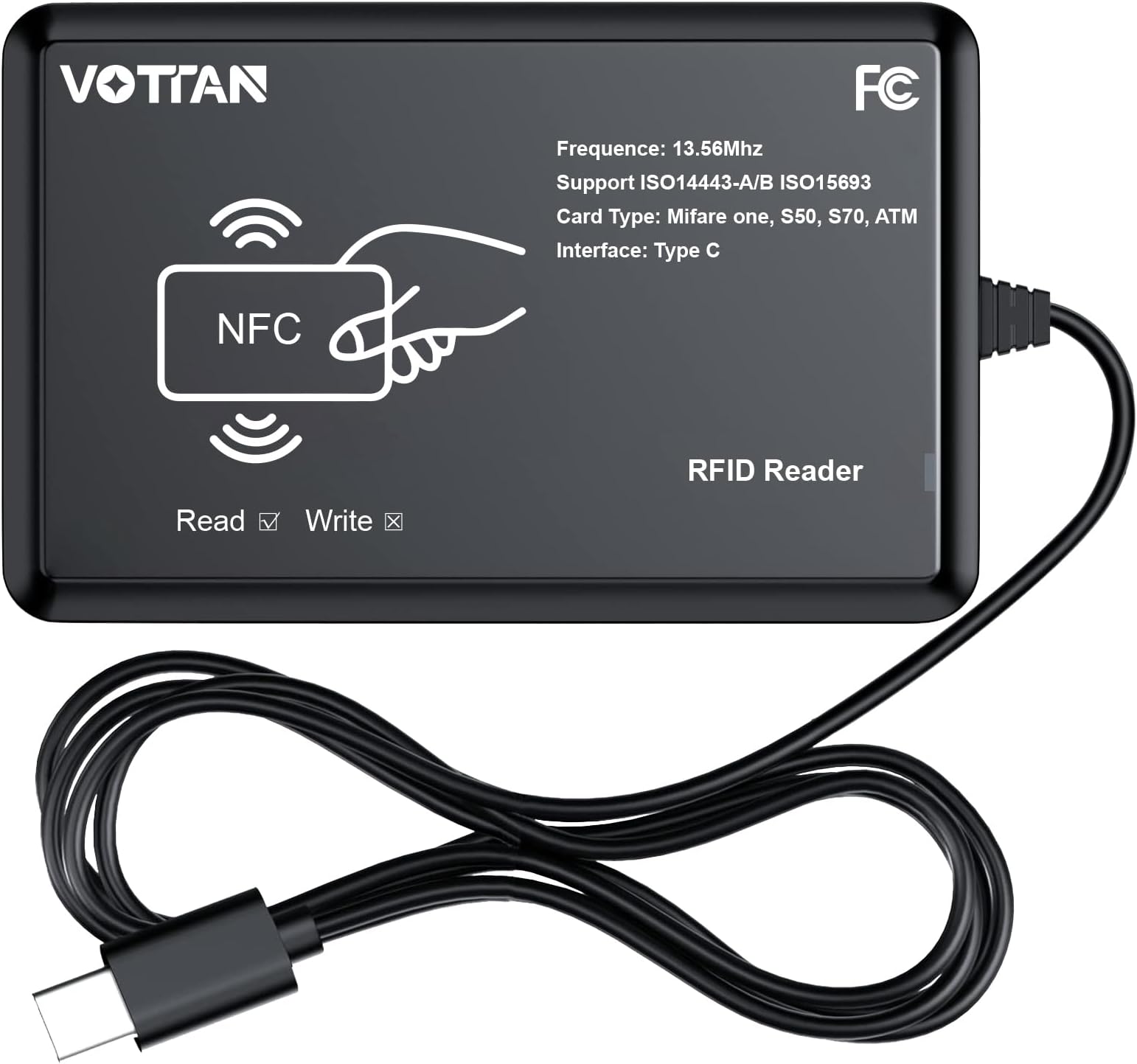 Amazon.com: Mifare Card Reader has 28 configurable Output Format ...