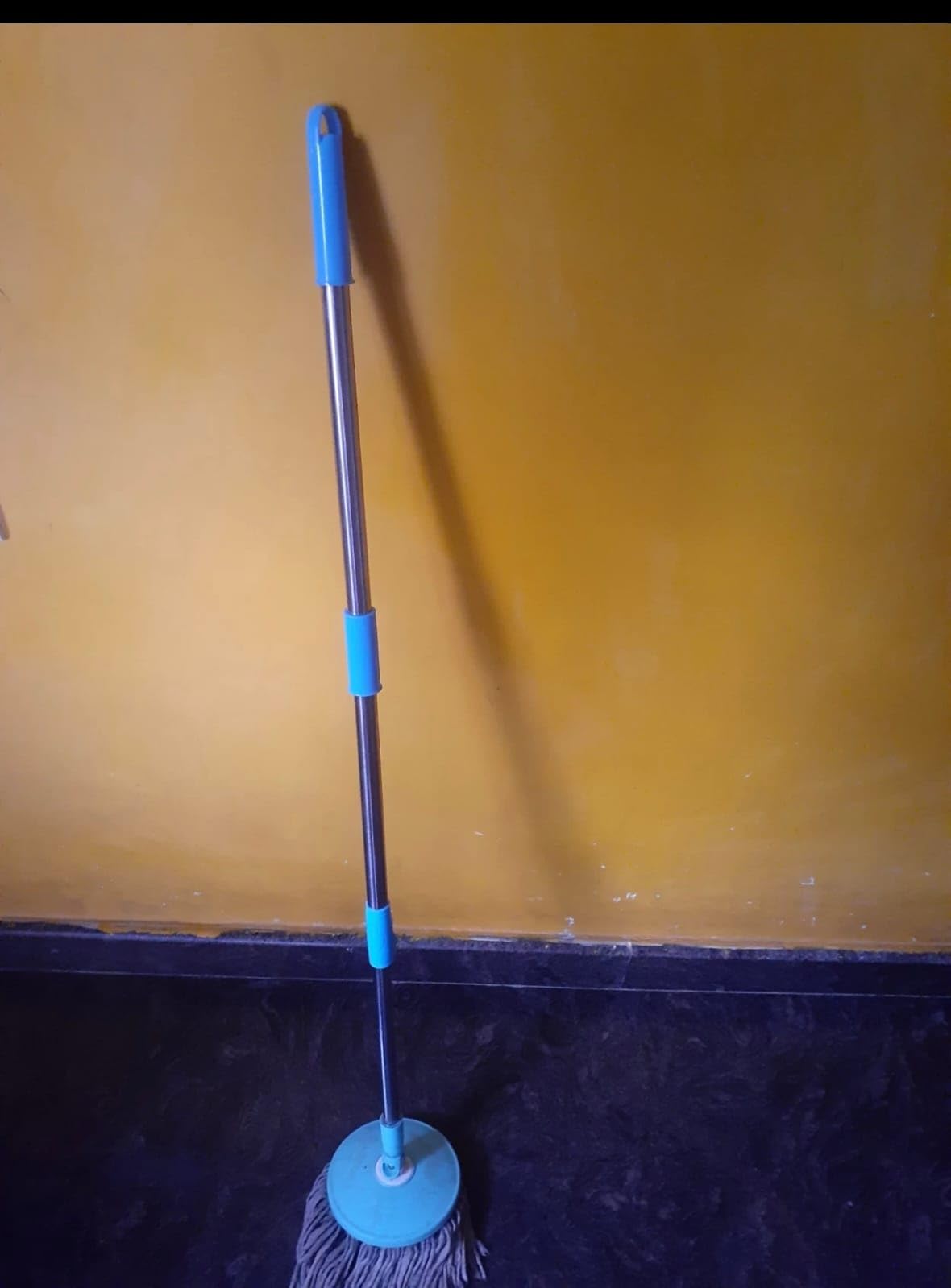 Chaaba Mop Stick for Floor Cleaning 360 Degree Spin Mop Stick Rod with ...