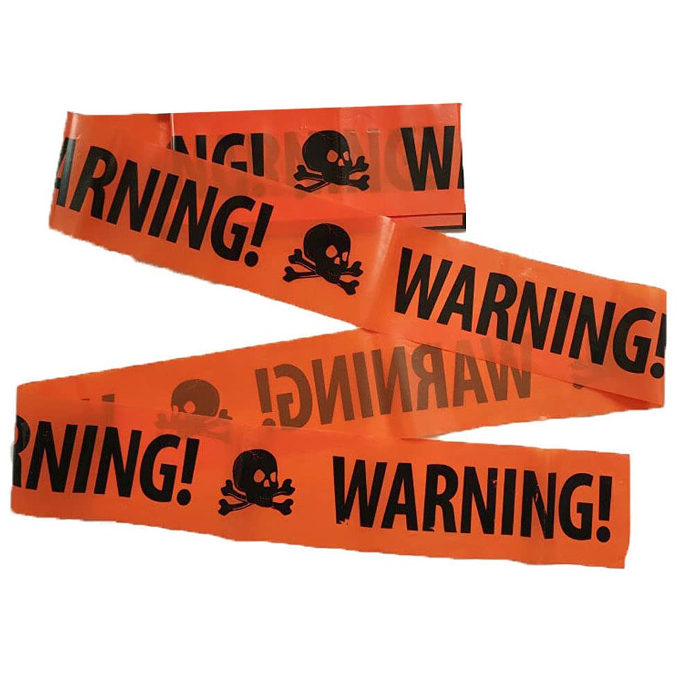 Buy Halloween Warning Tape Signs Barricade Tape Party Danger Warning ...