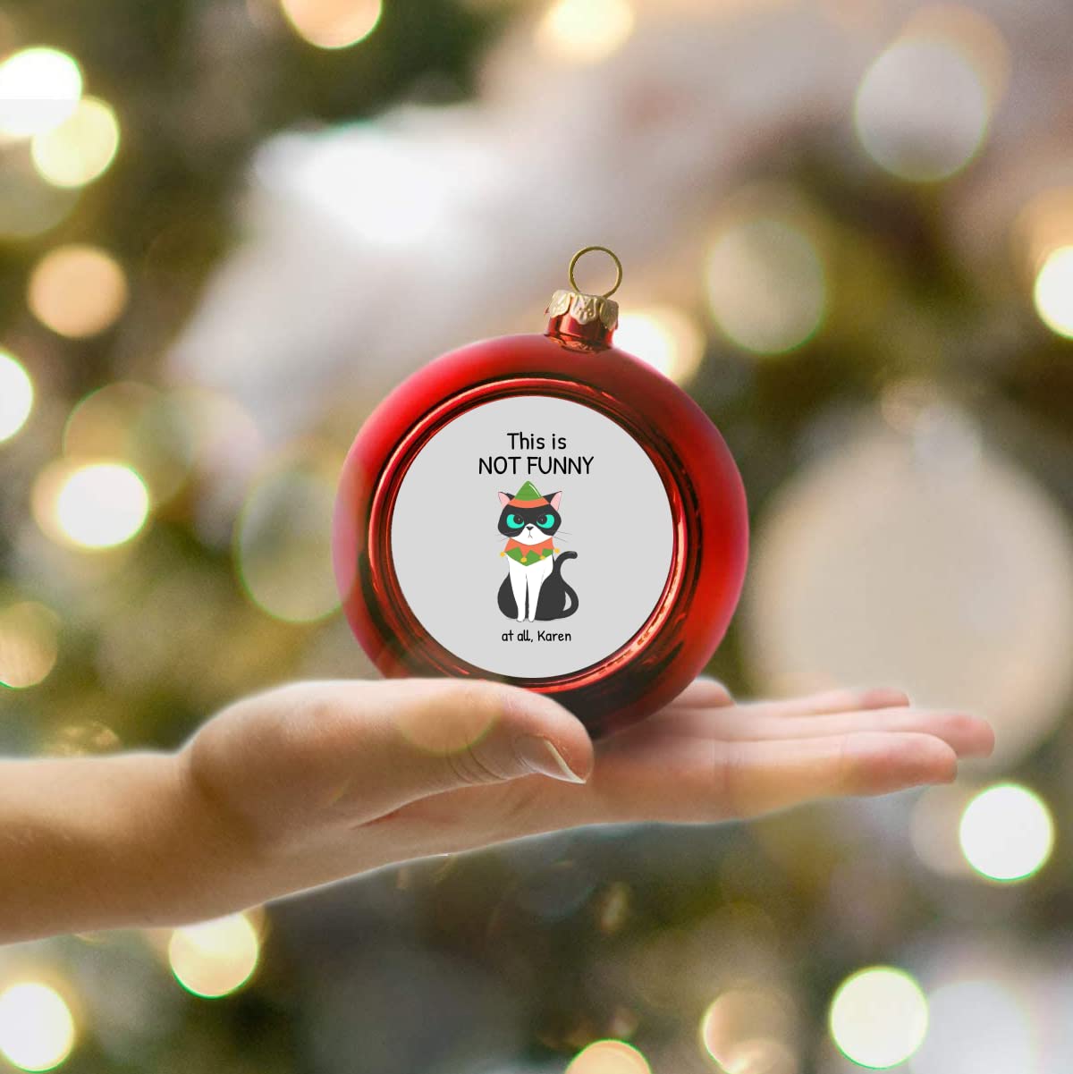 Grumpy Cat Meme Christmas Tree