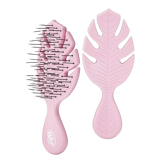 Amazon Wet Brush Go Green Mini Detangler Pink Detangling