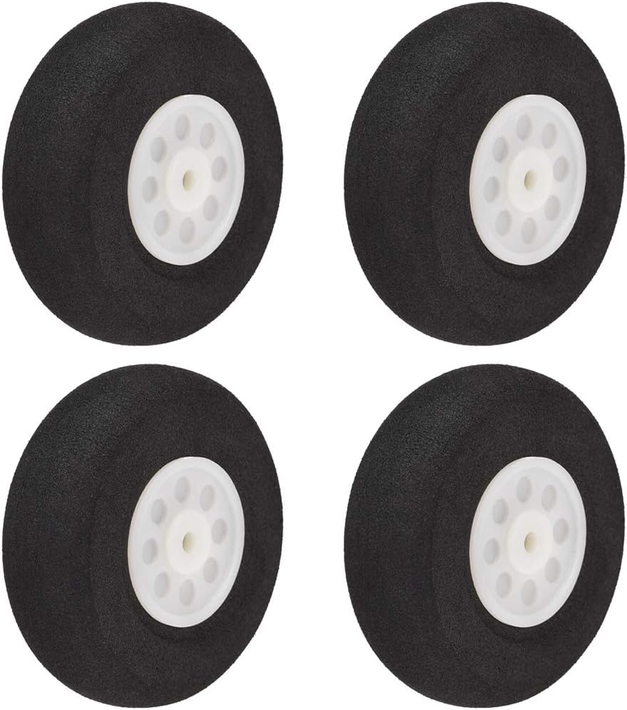 Amazon.com: uxcell 40mm RC Model Plane Aircraft Foam Wheel Replacement ...