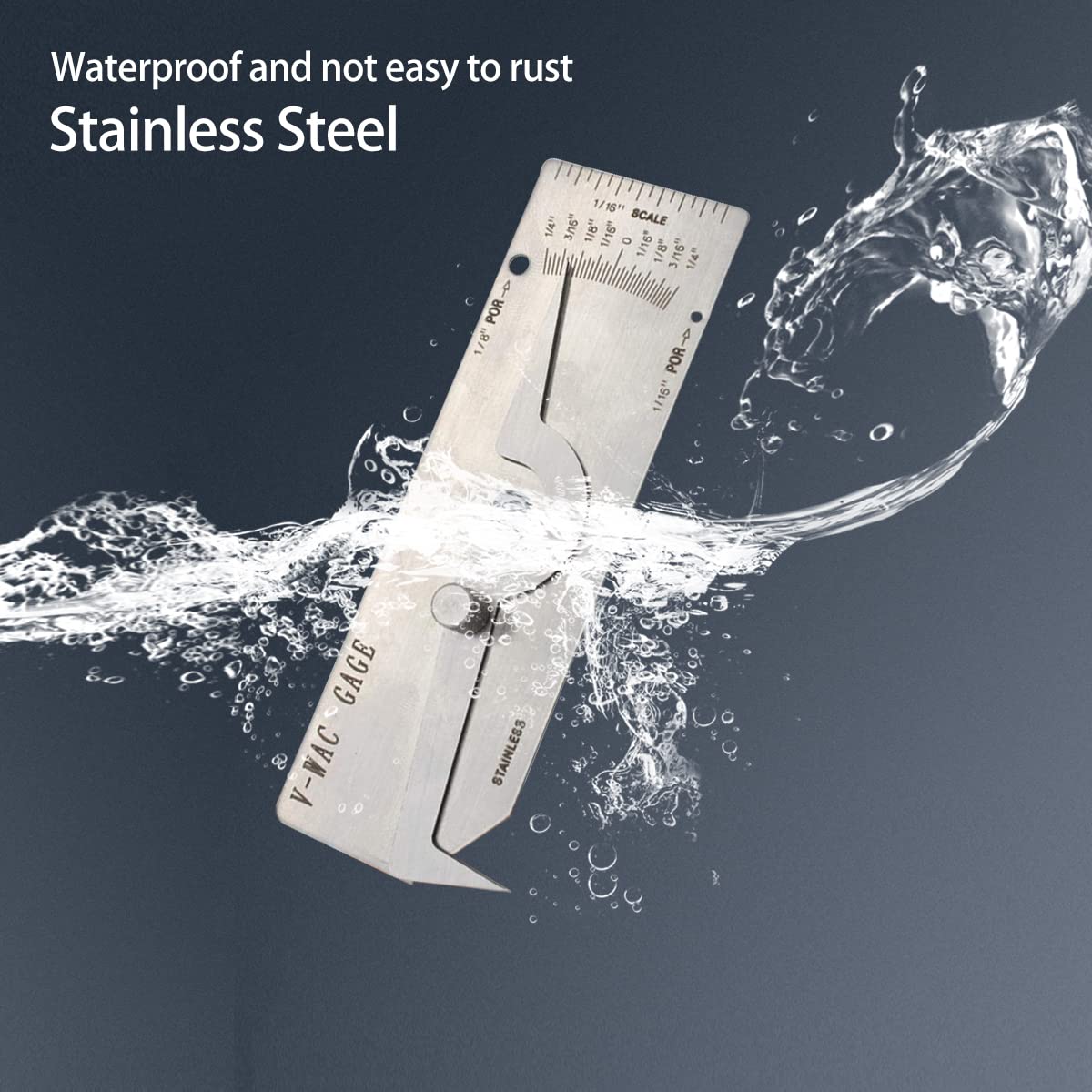 WeldingStop V-WAC Undercut Gauge Biting Edge Welding Guage for Welder ...