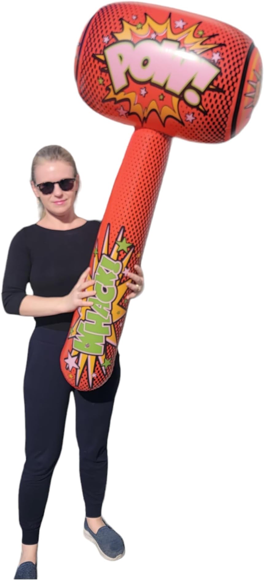 Amazon.com: Huge 52" POW Jumbo Mallet (52" x 24" x 14") Vinyl ...