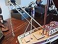 Amazon.com: HAPYLY Scale DIY Hobby Wooden Ship Science Equipmen ...
