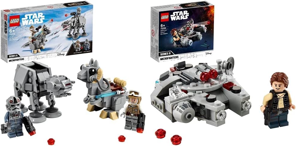 LEGO 75298 Star Wars AT-AT vs. Tauntaun Microfighters Building Set ...