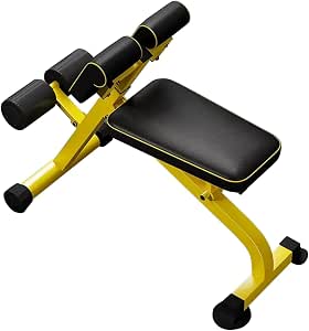 Amazon.com : Foldable Hyperextension Bench Roman Chair Sit Up Bench for ...
