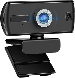 Amazon.com: 1080P Webcam Computer Camera, USB Plug and Play, Webcam ...