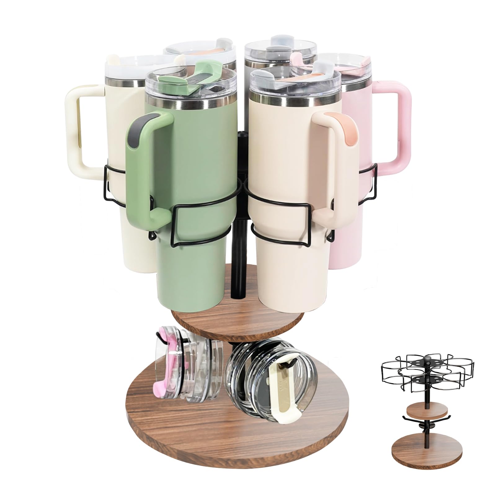 Amazon.com: Upgraded Water Bottle Organizer for Stanley Tumblers ...