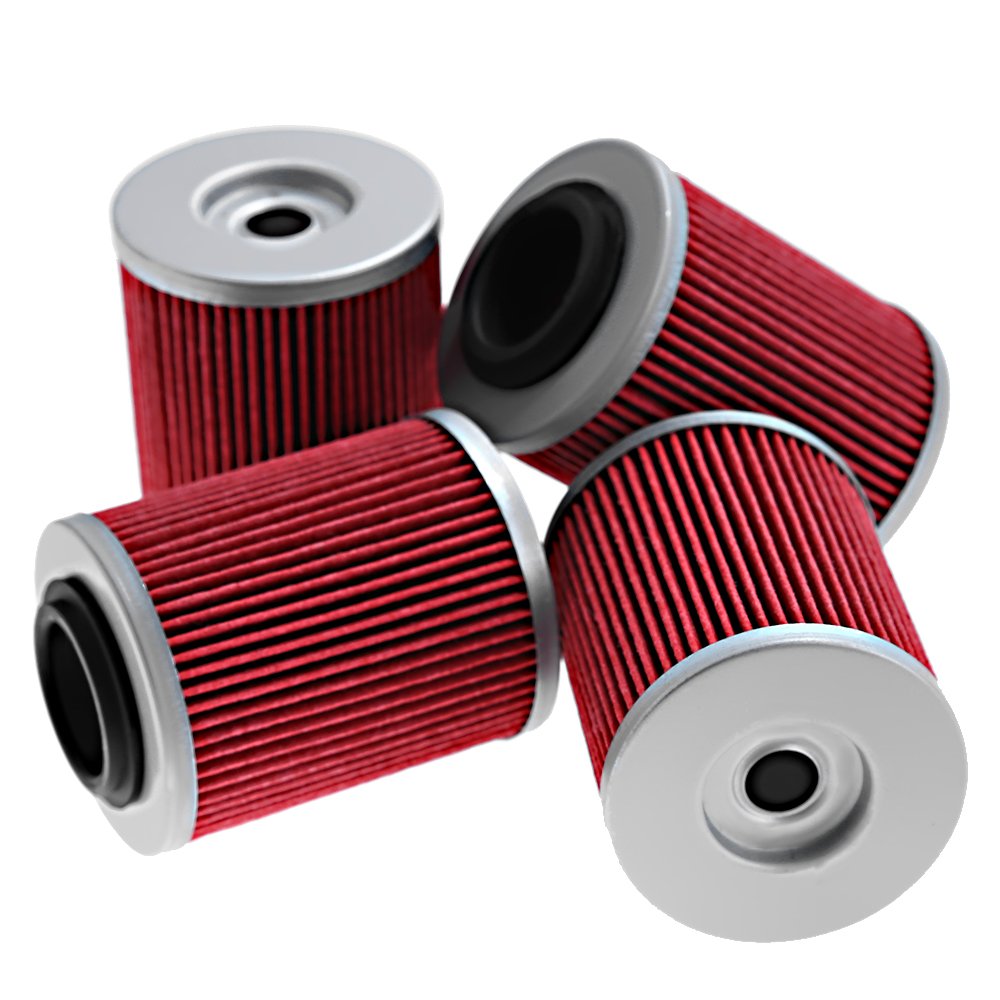 420256188 4Pcs Oil Filter Kit Replacement for Can-Am Outlander 330 400 ...