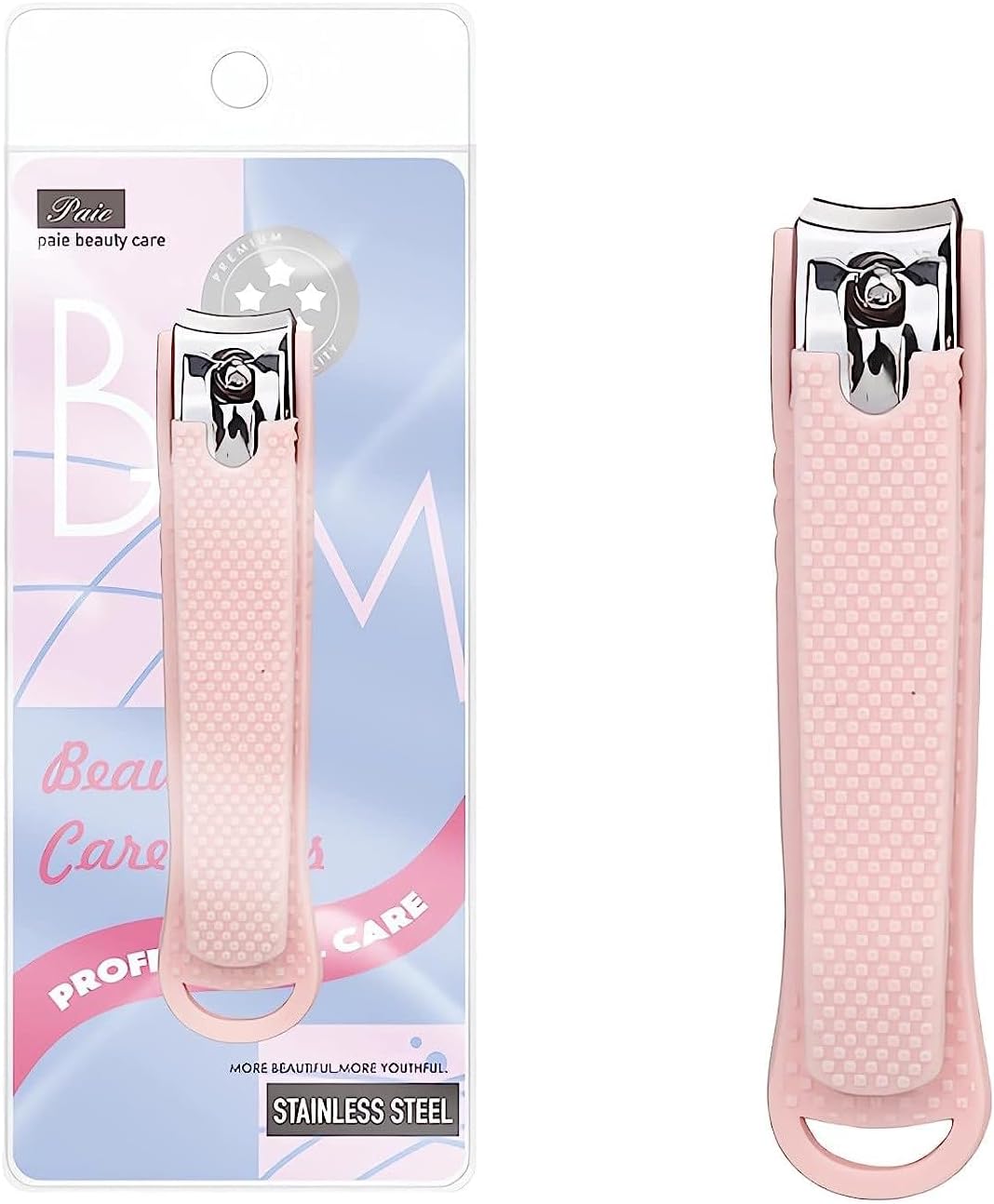 Amazon.com : Hello Kitty Nail Clippers Pink S Stainless Steel Sakura ...