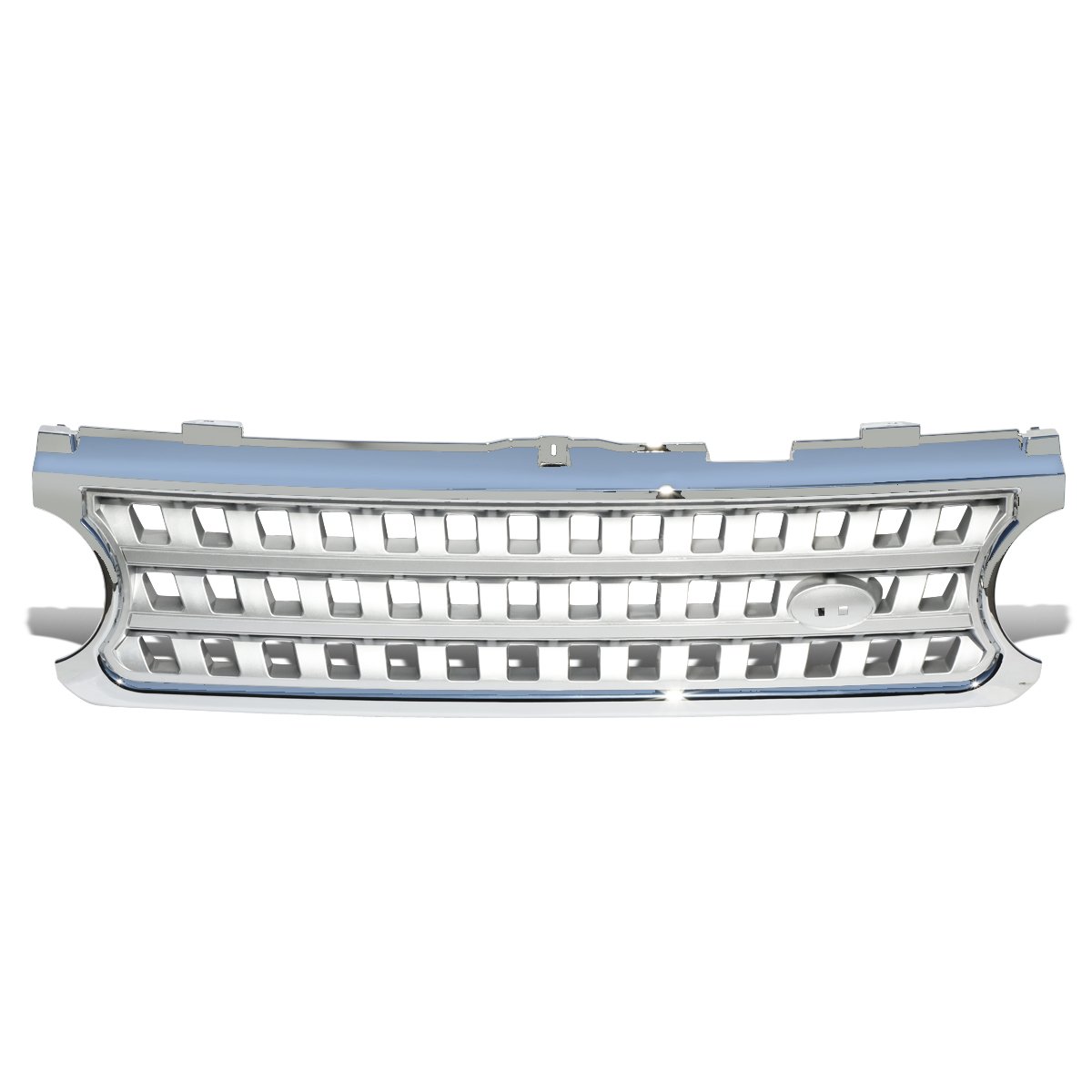 Amazon.com: DNA MOTORING GRF-093-CH-SL Square Mesh Front Bumper Grille ...
