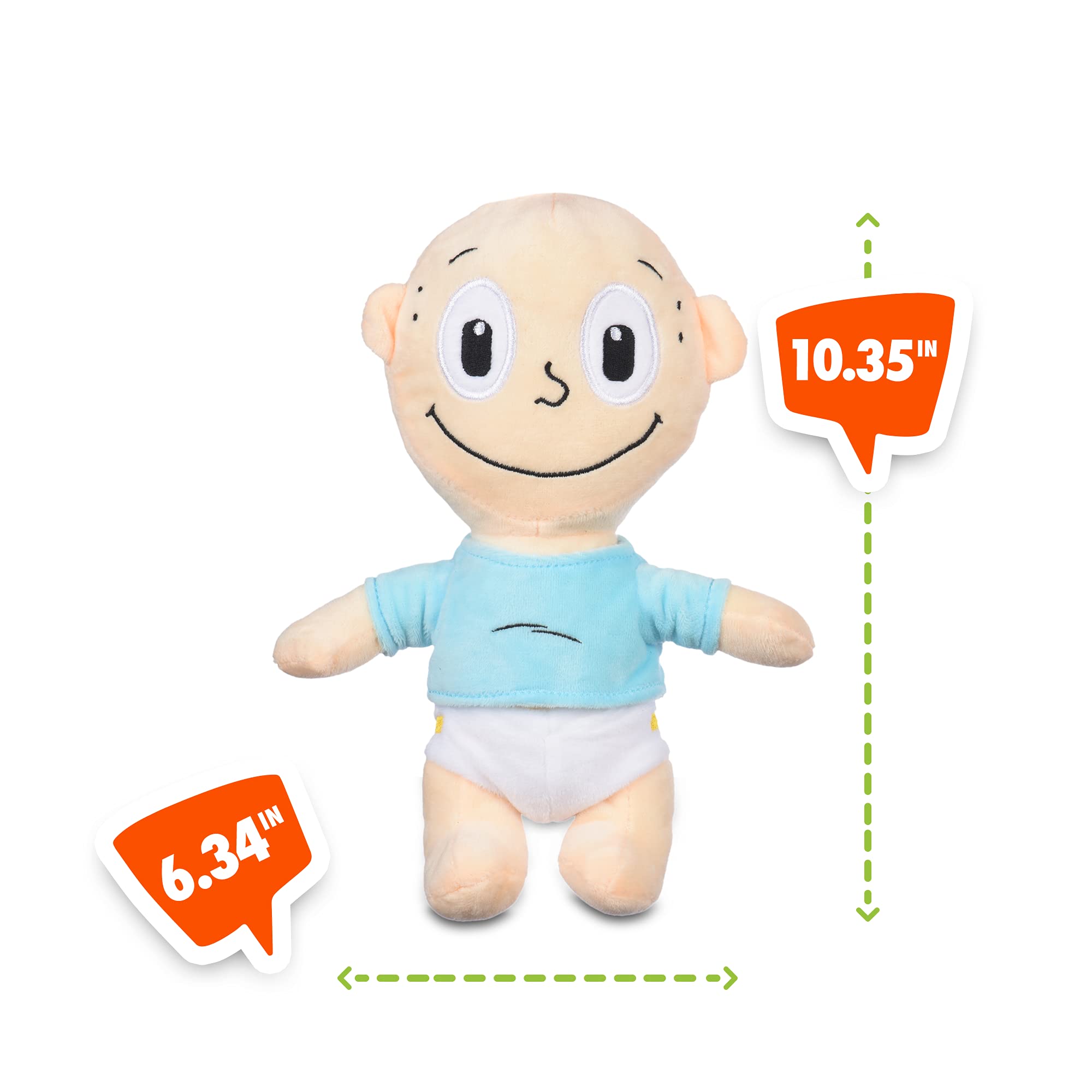 Snapklik.com : Nickelodeon Rugrats Tommy Pickles Figure Plush Dog Toy 9 ...
