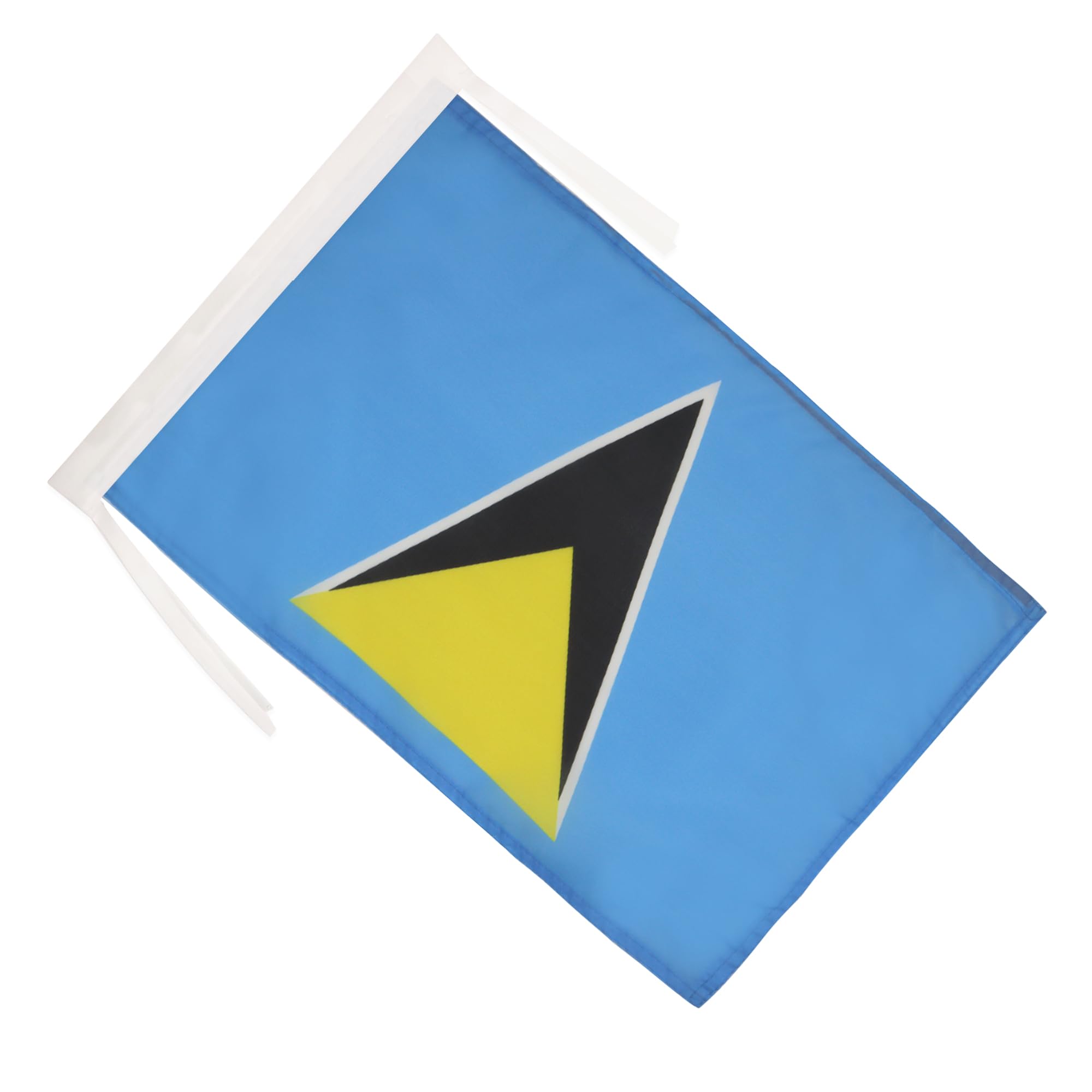 AZ FLAG BANDERIN De Santa LUCÍA 15x10cm Con Ventosa - BANDERINA ...