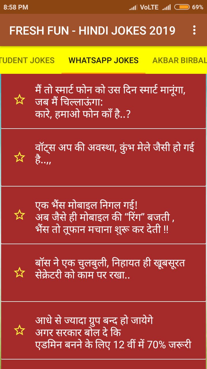 FRESH Fun - HINDI JOKES 2019 - App on the Amazon Appstore