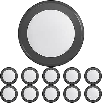 Sunco 10 Pack Black 5/6" LED Disk Lights Flush Mount Ceiling Fixture ...