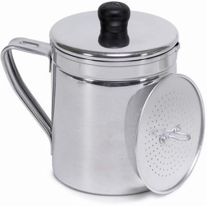 Amazon.com: IMUSA USA 1.5 Quart Aluminum Grease Dispenser, Silver ...