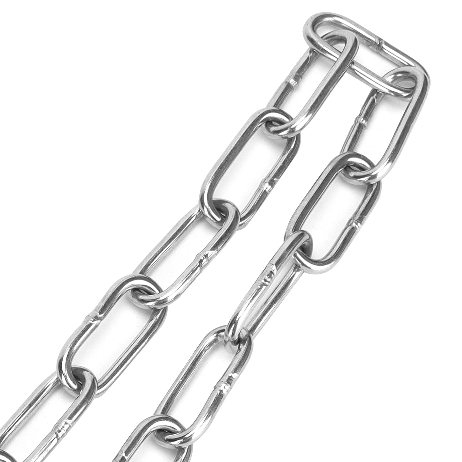 Hanging Plant Chain 49 Feet LEXININ 1/8 Inch Stainless Steel Coil Chain ...