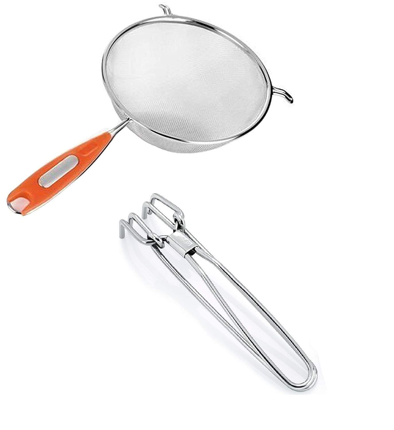 Buy HENOP Kitchen Combo Stainless Steel Pakad Tool and Stainless Steel ...