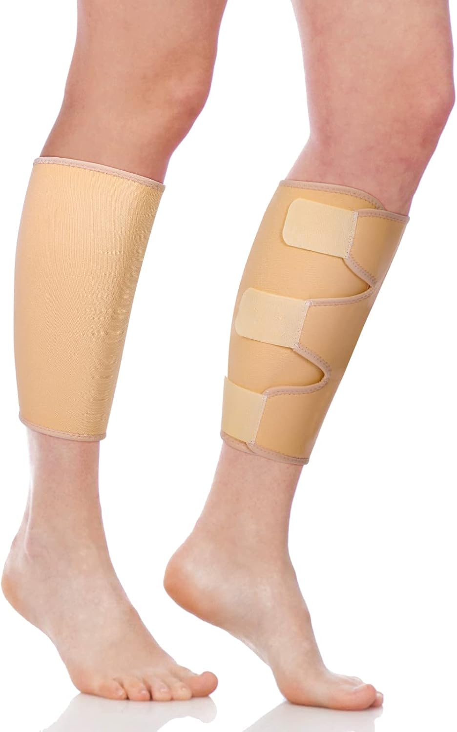 Amazon.com: Jeyiour 2 Pcs Adjustable Calf Compression Sleeve Men Women ...