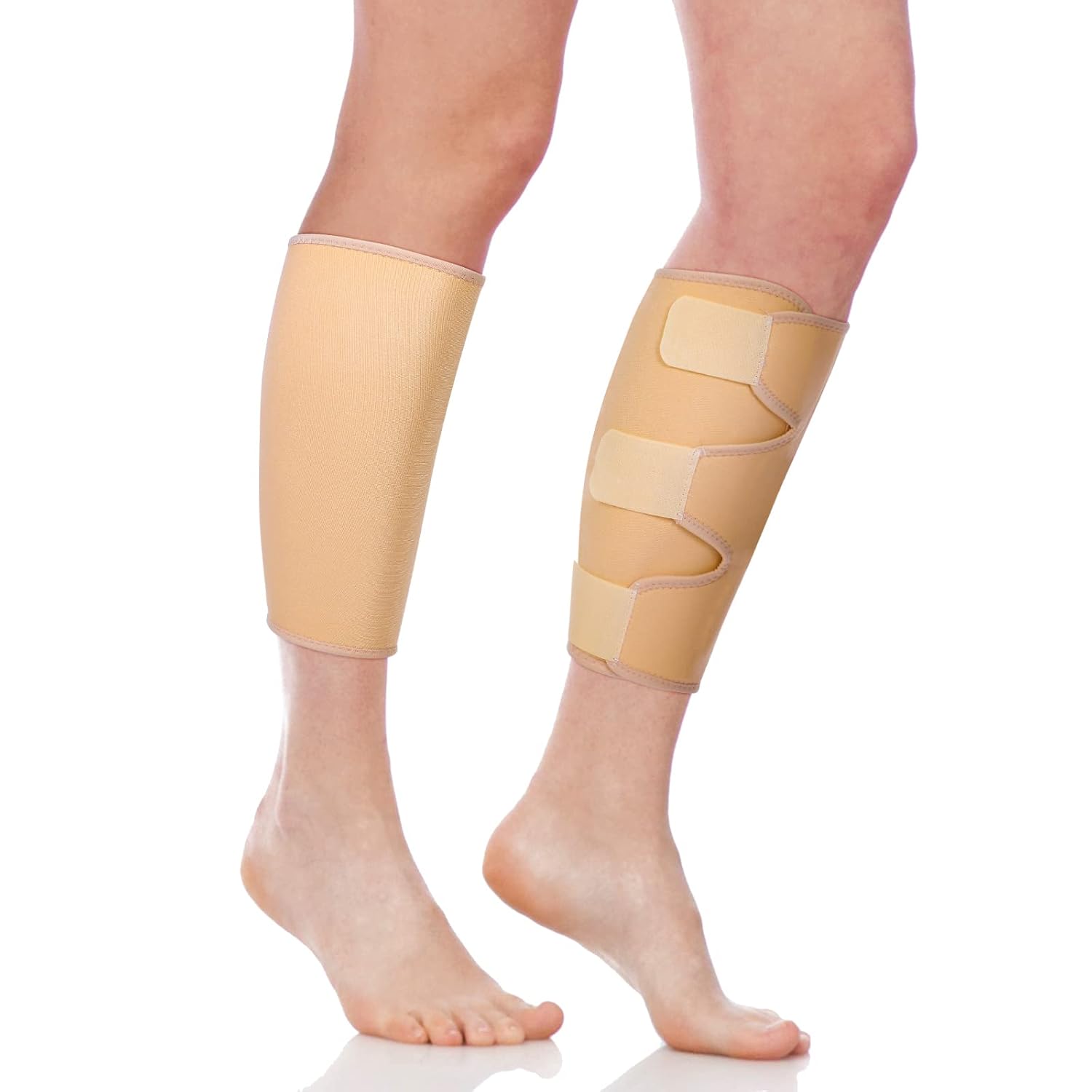 Amazon.com: Jeyiour 2 Pcs Adjustable Calf Compression Sleeve Men Women ...