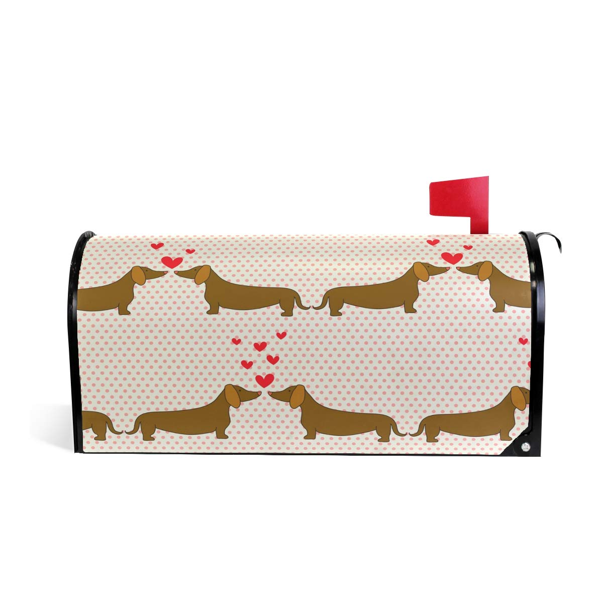 Magnetic Dachshund Mailbox