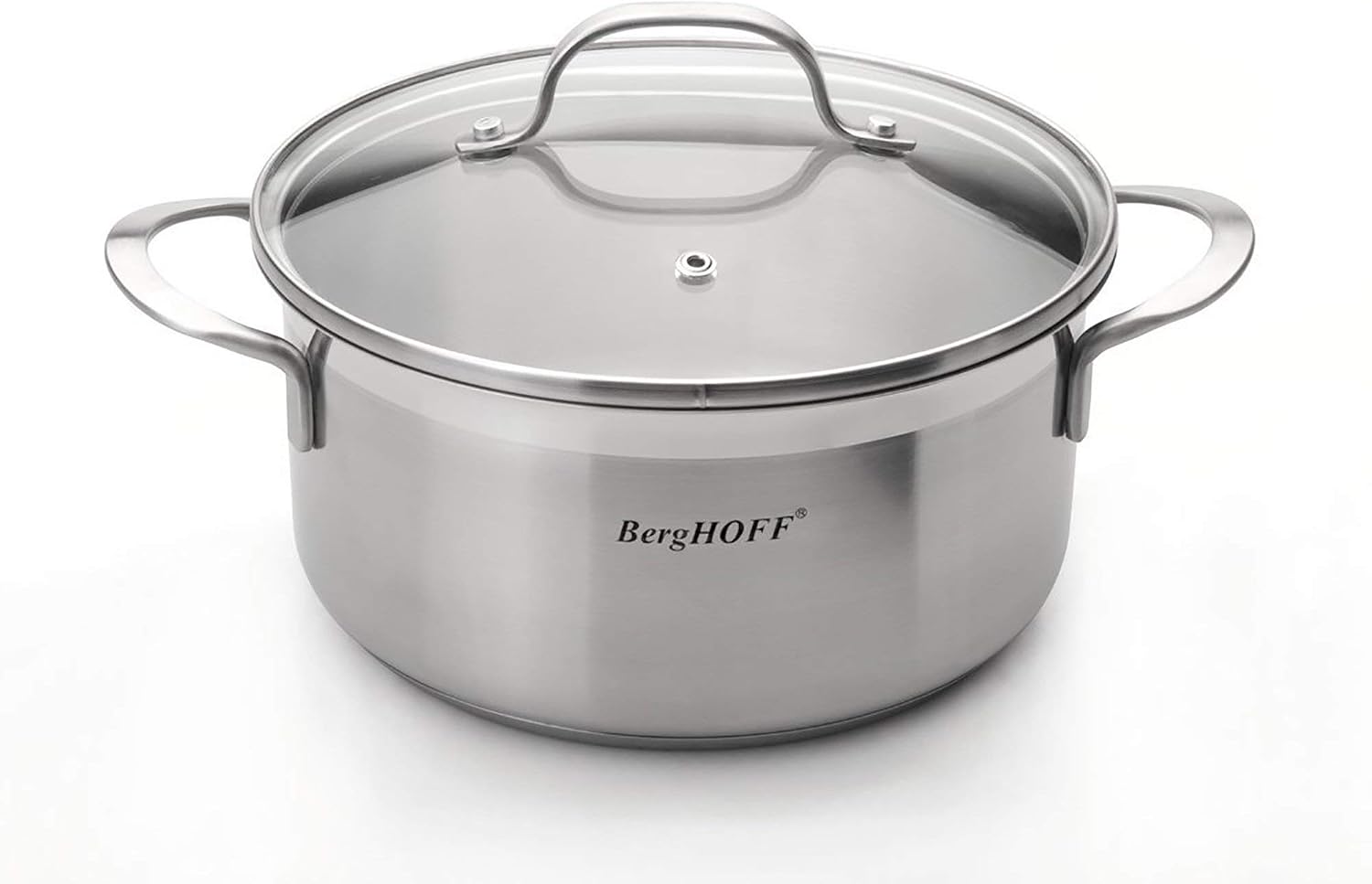 Berghoff Kochtopf mit Deckel, Edelstahl, Metall, 2.6 cm : Amazon.de ...