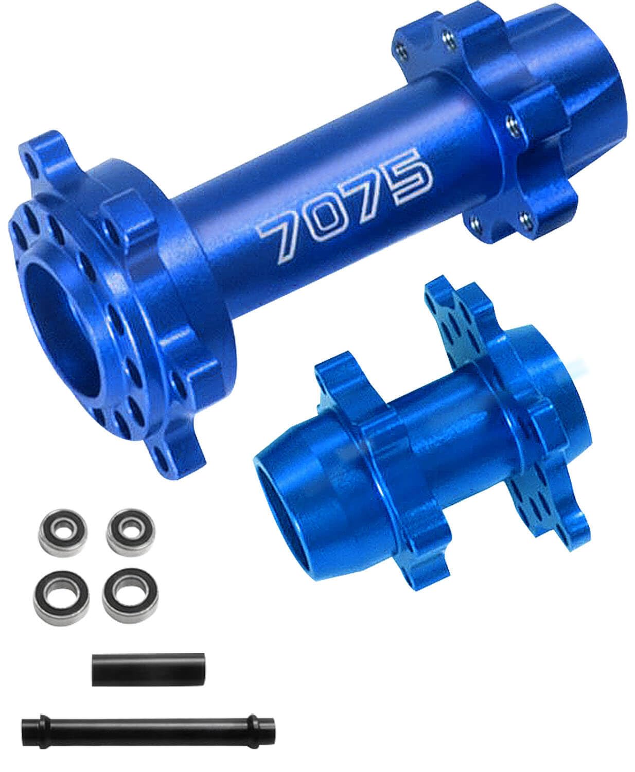 Snapklik.com : hopsupRC Aluminum 7075-T6 Front & Rear Wheel Hub Hex ...